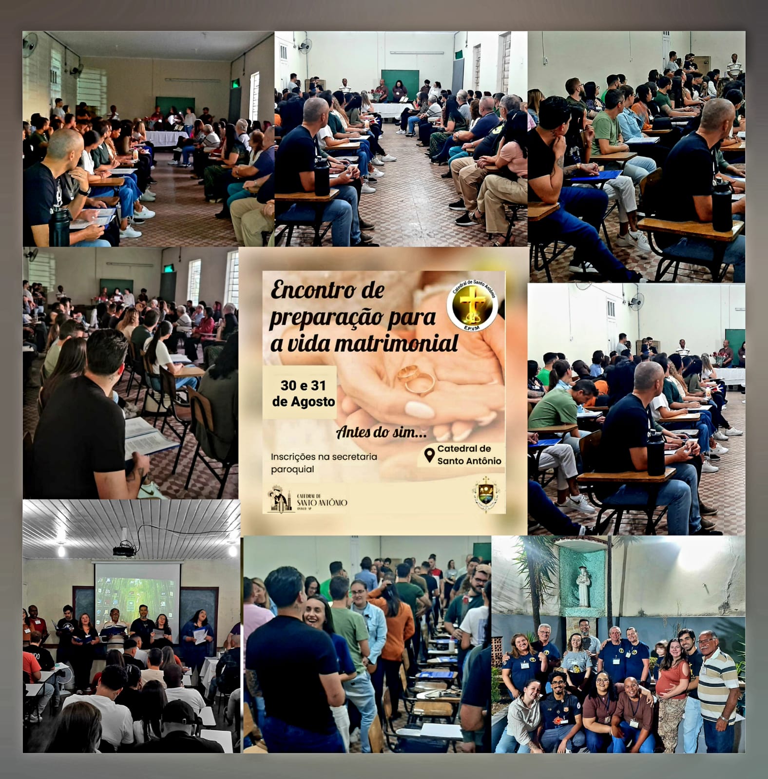 EPVM contou com a participação de 21 casais - Catedral de Santo Antônio ...